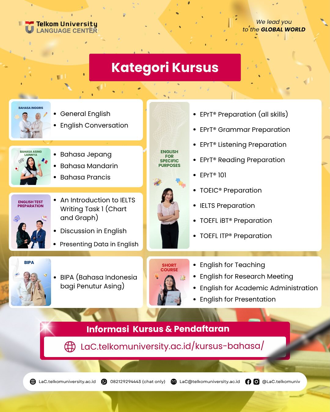 🎉 Pendaftaran Kursus Bahasa LaC Periode Triwulan III 2025 RESMI DIBUKA ...